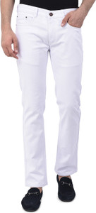 BEN MARTIN Regular Men White Jeans - Buy BEN MARTIN Regular Men White ...