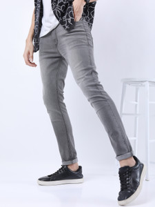 KETCH Skinny Men Grey Jeans - Buy KETCH Skinny Men Grey Jeans Online at ...
