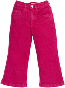 GUTI Flared Girls Red Jeans - Buy GUTI Flared Girls Red Jeans Online at ...