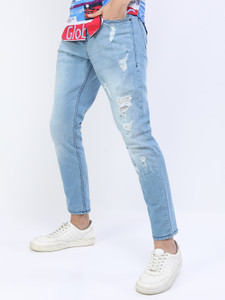 KETCH Tapered Fit Men Light Blue Jeans - Buy KETCH Tapered Fit Men ...