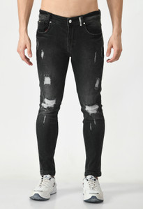 JIMMY & JORDAN Regular Men Black Jeans - Buy JIMMY & JORDAN Regular Men ...