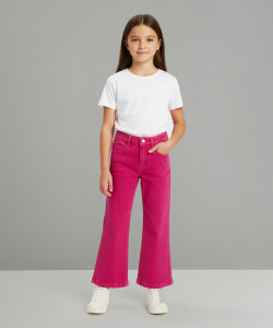 KILLER Flared Girls Red Jeans - Buy KILLER Flared Girls Red Jeans ...