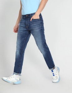 FLYING MACHINE Regular Men Blue Jeans - Buy FLYING MACHINE Regular Men ...