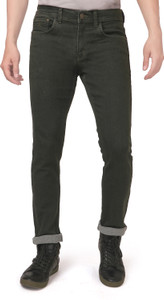 CEFALU Regular Men Green Jeans - Buy CEFALU Regular Men Green Jeans ...