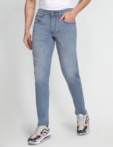 FLYING MACHINE Regular Men Blue Jeans - Buy FLYING MACHINE Regular Men ...