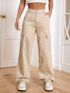 BLUELOCK Boyfriend Women Beige Jeans - Buy BLUELOCK Boyfriend Women ...