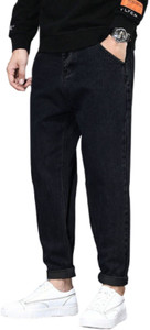 BEN MARTIN Tapered Fit Men Black Jeans - Buy BEN MARTIN Tapered Fit Men ...