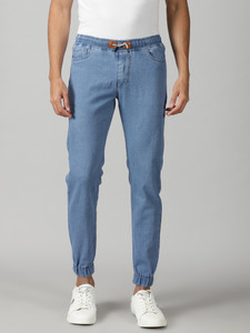 18 Edition Jogger Fit Men Light Blue Jeans - Buy 18 Edition Jogger Fit ...