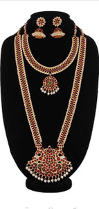 rk gold covering Alloy Multicolor Jewellery Set Price in India - Buy rk ...