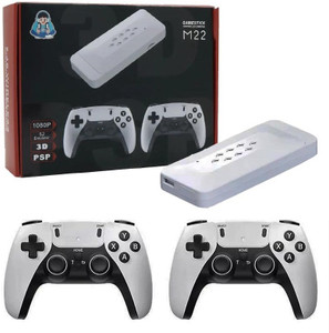 Playtastic M22 Retro Game Stick Console 4k 2.4G Dual Wireless Game Box ...