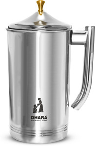 Dhara Stainless Steel 1.5 L Steel Water Jug Price in India - Buy Dhara ...