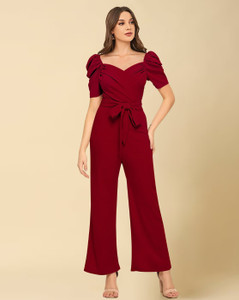 SWIFFIN Self Design Women Jumpsuit - Buy SWIFFIN Self Design Women ...