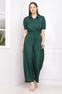 SHAMA FASHION WORLD Solid Women Jumpsuit - Buy SHAMA FASHION WORLD ...