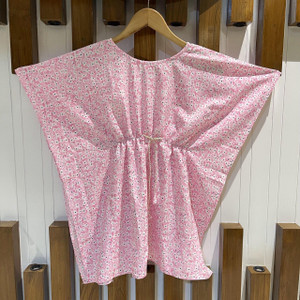 OZONE DESIGNS Floral Print Pure Silk Girls Kaftan - Buy OZONE DESIGNS ...