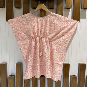 OZONE DESIGNS Floral Print Pure Silk Girls Kaftan - Buy OZONE DESIGNS ...