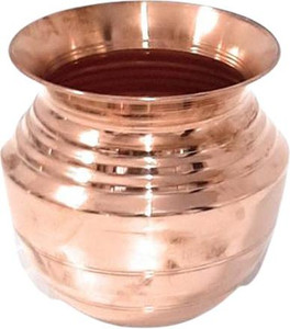 Flipkart.com | A1 EssAncial Copper Kalash Tamba Lota for Mandir Pooja ...