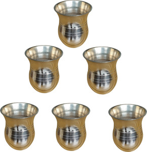 Flipkart.com | Craft World Brass Bengali Fancey Glass Pooja Accessories ...
