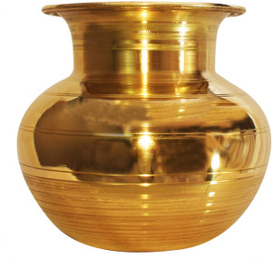 Flipkart.com | Shrinika Brass Pooja Kalash / Brass Pooja Lota Brass ...