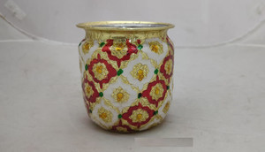 Flipkart.com | The Krishna Poojan Vatika Steel Kalash