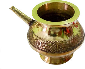 Flipkart.com | SAUBHAGYA Pure Brass Karwa Chauth Kalash/Lota, Peetal ...