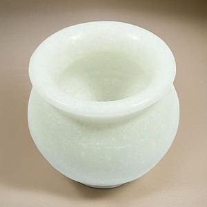 Flipkart.com | RS CRAFTS INDIA White Marble Lota for Pooja Marble ...