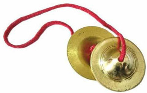 KHALSA MUSICAL Manjeera For Pooja-Kirtan-Worship- kartal instrument ...