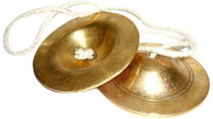Real Craft Hand Cymbals Brass Percussion Instrument Manjira Manjeera ...