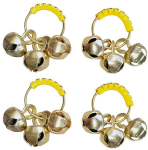 IDEALABS77 SOLUTIONS Classy Looks Ghungroo Bells Finger Clapping Ring ...
