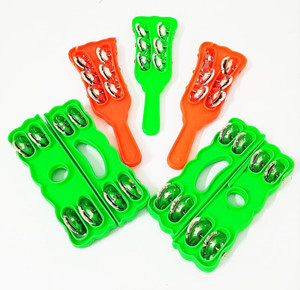 JBB Plastic Khartal or Hand Taal Khartal Indian Musical Instrument ...