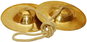 Real Craft Hand Cymbals Brass Percussion Instrument Manjira Manjeera ...