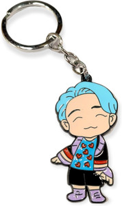 The shopping tunnel BTS Character RM Bangtan boys k-pop Metal keychain ...