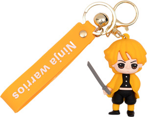 RainSound PVC Anime Demon Slayer Zenitsu Agatsuma 3D Key Chain Price in ...