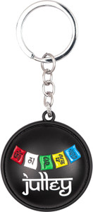 RainSound Tibetan Ladakh Prayer Flag Mantra Spinning Key Chain Price in ...