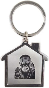shinde exports Shirdi Sai baba beautiful stainless steel Key Chain ...
