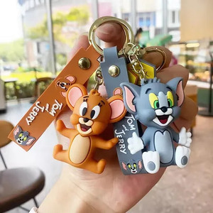 decorxyz Tom and Jerry 3D Keychain for girls pack of 2 set Key chain ...