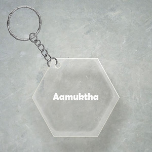 SY Gifts Aamuktha Name Hexagon Keychain Key Chain Price in India - Buy ...