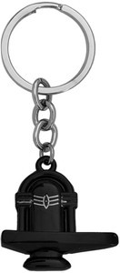 GCT Two Sided Lord Shiva Shivling (KC-2) Black Metal Keychain for Car ...