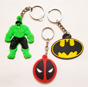 ShopTalk Hulk and batman and Deadpool rubber Key Chain Price in India ...