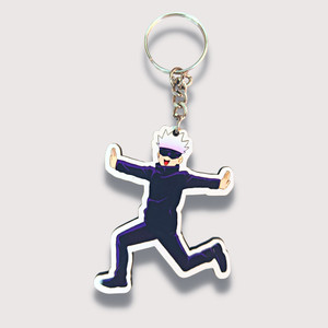 The K Fandom Jujutsu Kaisen - Gojo Satoru Keychain | Anime Keychain ...