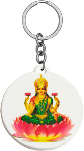 M Men Style Religious Goddess Mahalaxmi Durga Polymer Keychain SkeyP25 ...