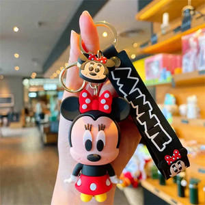 kawaii kart Premium Rubber Figure Keyring Creative Childhood Cartoon ...