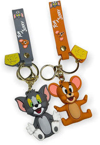 gtrp Tom and Jerry Cute 2 Piece Keychain | Keyring and Bag Hanging good ...
