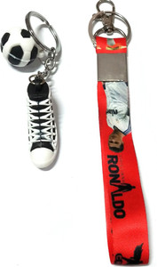 ShopTop Cristiano Ronaldo CR7 tag with black shoe Keychain for bike ...