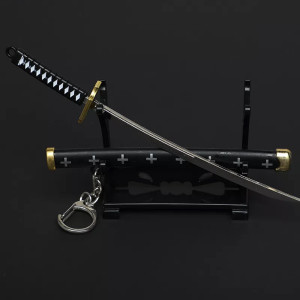 GT Gala Time Demon Slayer Black katana samurai Sword with Scabbard ...