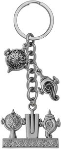 Shiv Jagdamba Religious Tirupati Balaji Shanku Chakra Namam Keyring ...