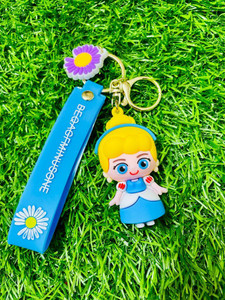 Next Gen Keychains Cute Little Girl from Frozen 3d pvc keychain Key ...