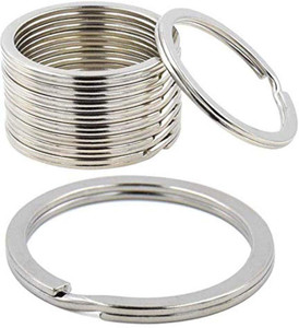 ShopTop Crafts Key Chain Ring Metal Split Ring 20 Piece Key Chain Price ...