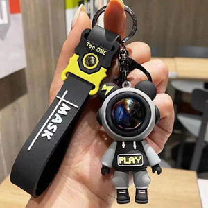 Samvardhan Space Astronaut Keychain Pilot Bear Strap Keychain Keyrings ...