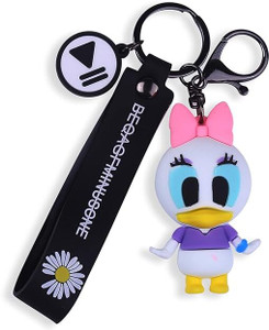 GKM Cartoon 3D female Donald Duck pvc keychain Key Chain Price in India ...