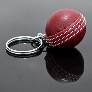 CraftBound Premium Cricket Ball Keychain - Red Key Chain Price in India ...